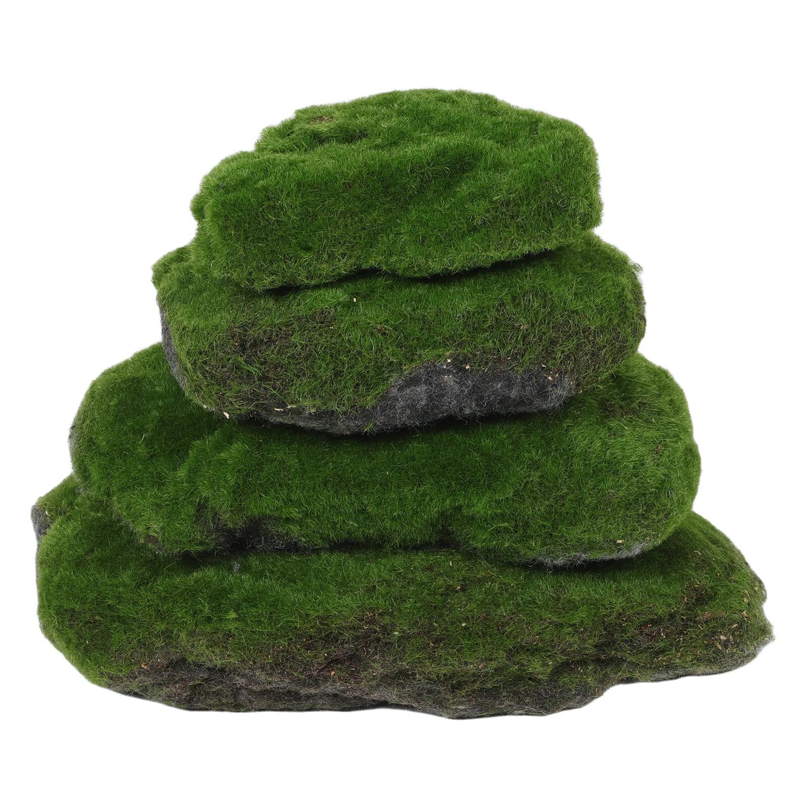 Искусственные моховые камни 30x19x6 см, 4 шт.