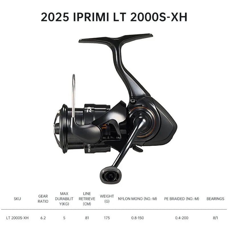 DAIWA IPRIMI LT 2000S-XH Спиннинговая катушка
