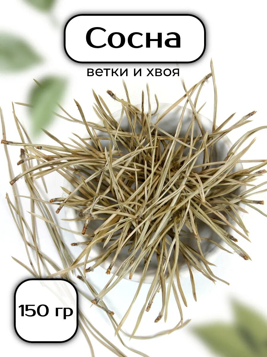 Сосна сушеные ветки и хвоя, травяной чай - 150 гр