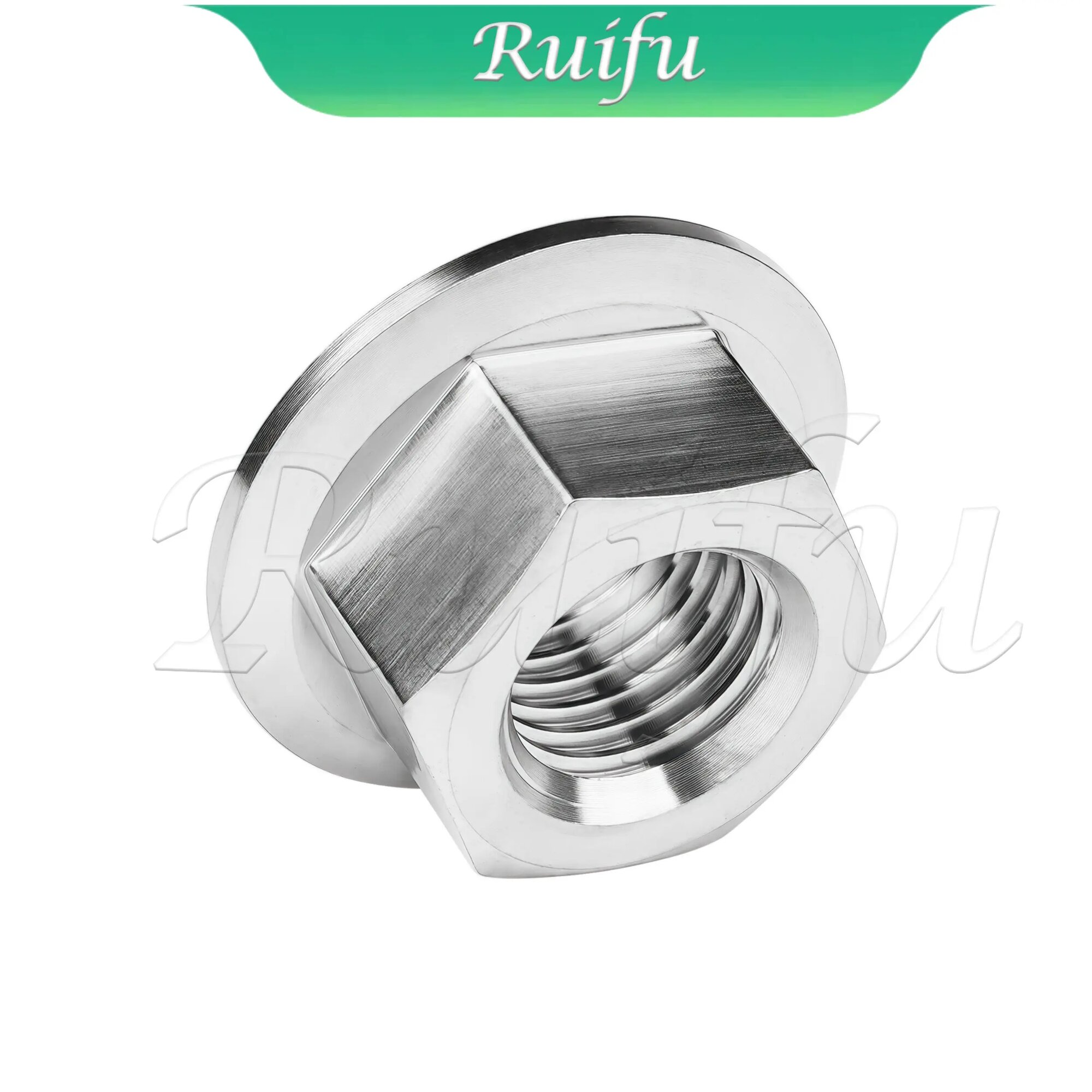 Руйфу титановые фланцевые гайки M14x1.5mm, Titanium
