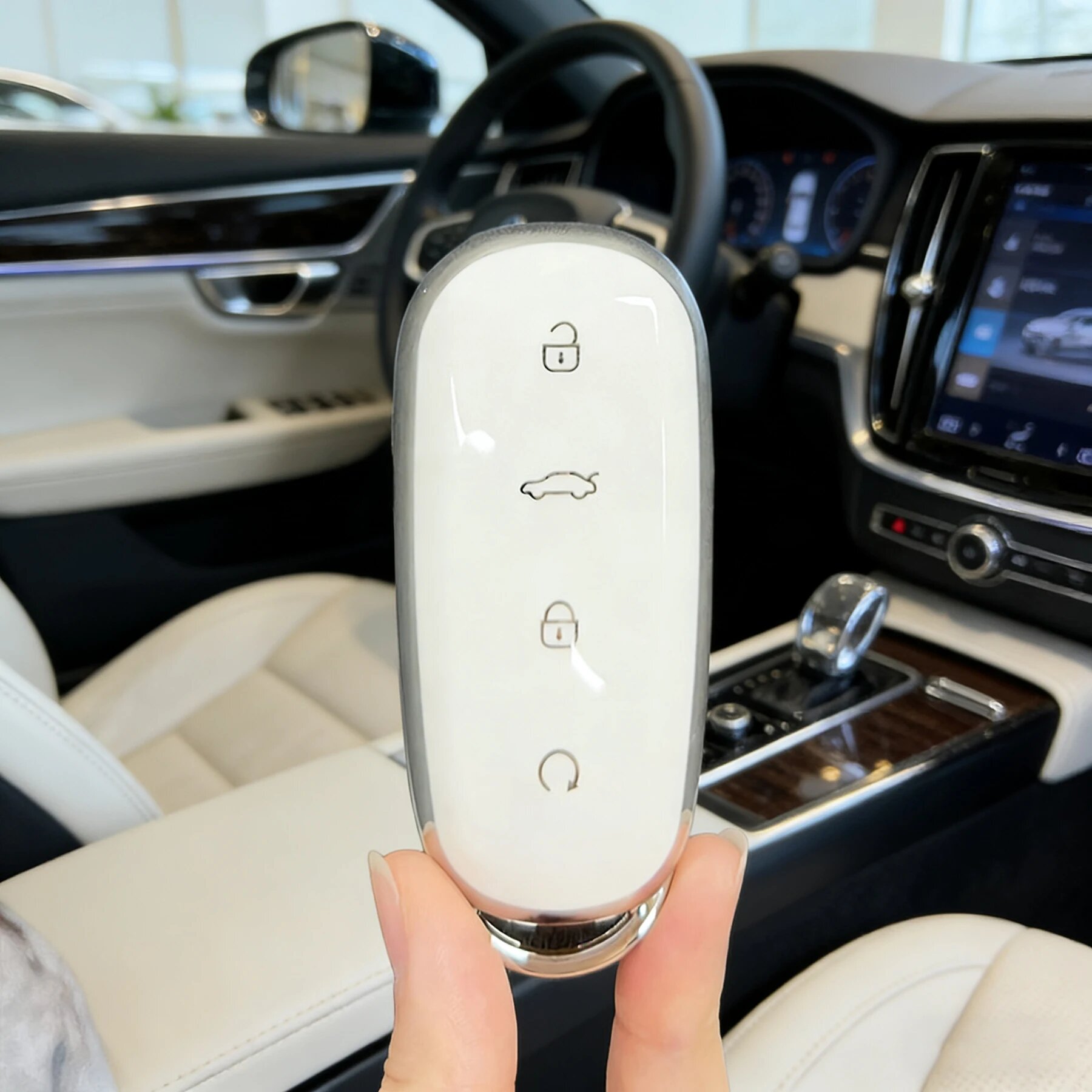Мягкий Чехол Из ТПУ Для Ключей Omoda 7 C7 S7 SHS PHEV 2026 2025 Omoda 5 C5, white silver 1pc