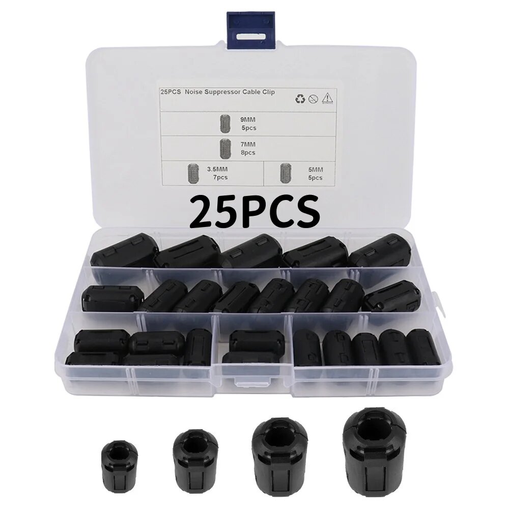 Набор ферритовых бусинок для подавления помех 25pcs