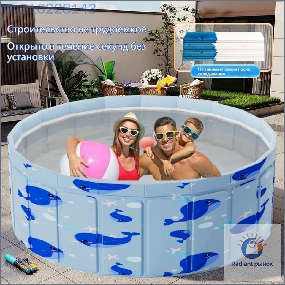 Бассейны для дачи каркасные, Бассейн каркасный круглый,