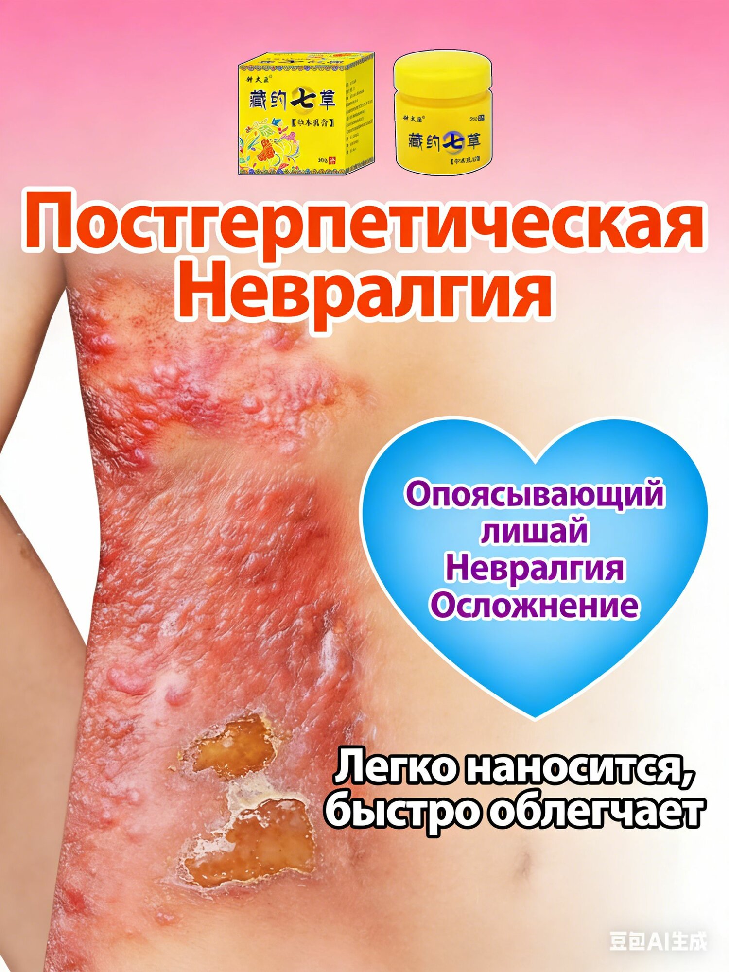 Мазь от опоясывающего лишая