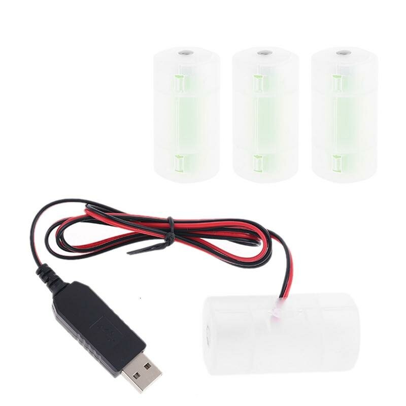 Адаптер USB-питания вместо батареек D-типа, D