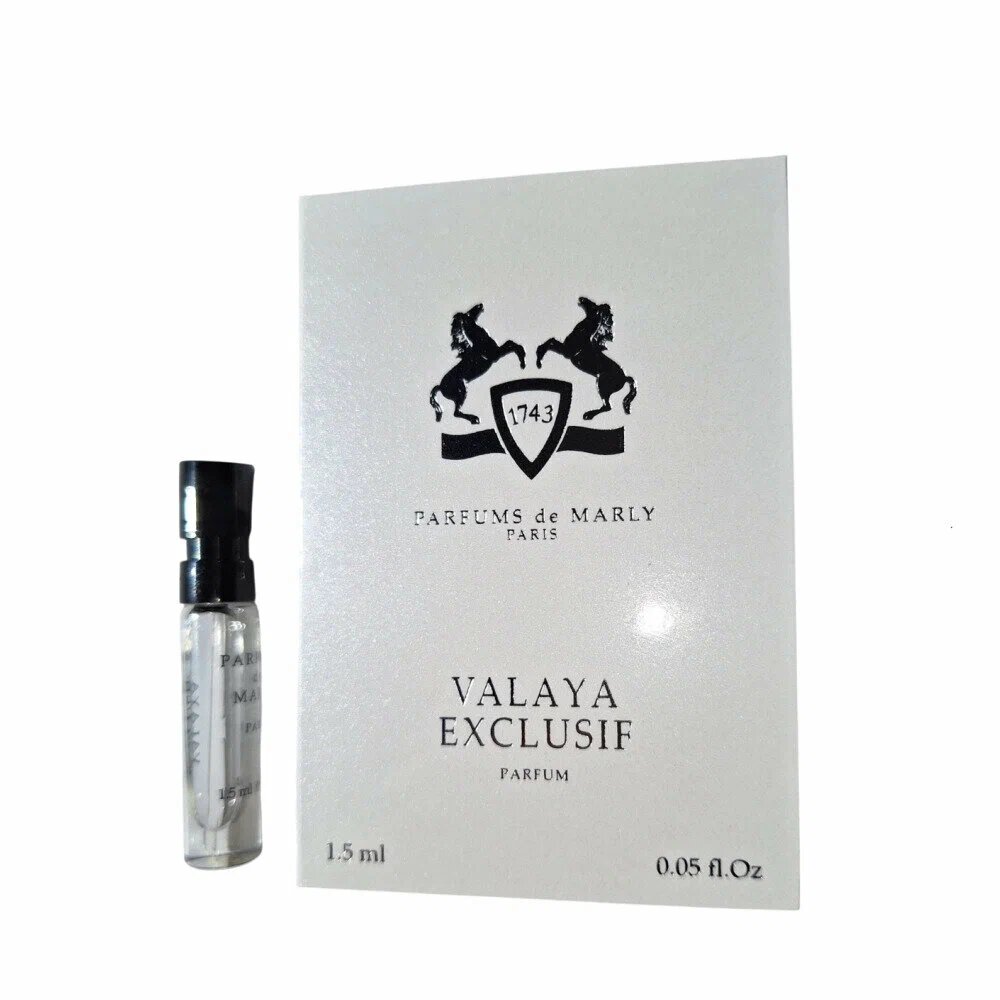Parfums de Marly Valaya Exclusif Parfum 1.5 мл духи для женщин, цветочные, мускусные