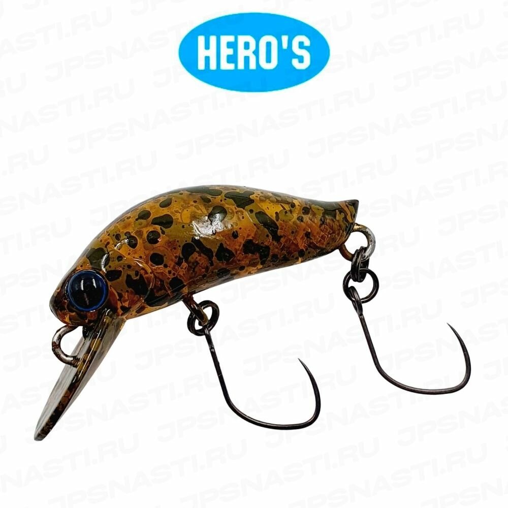 Японский воблер на форель DaySprout Pico Eagle Player F G2, 1.6 г, #Militarist (Hero's Oricolor) / Форелевые приманки