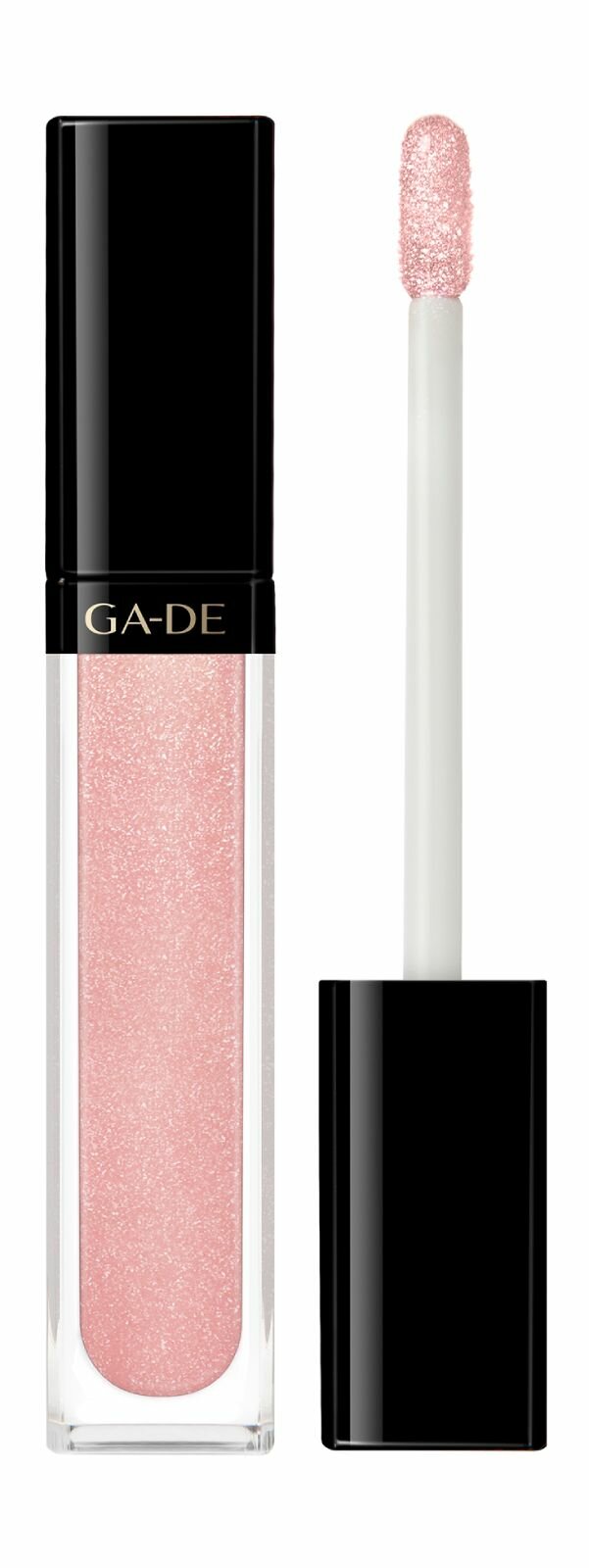 GA-DE Блеск для губ Crystal Lights, 6 мл, 823 Rose Glitz