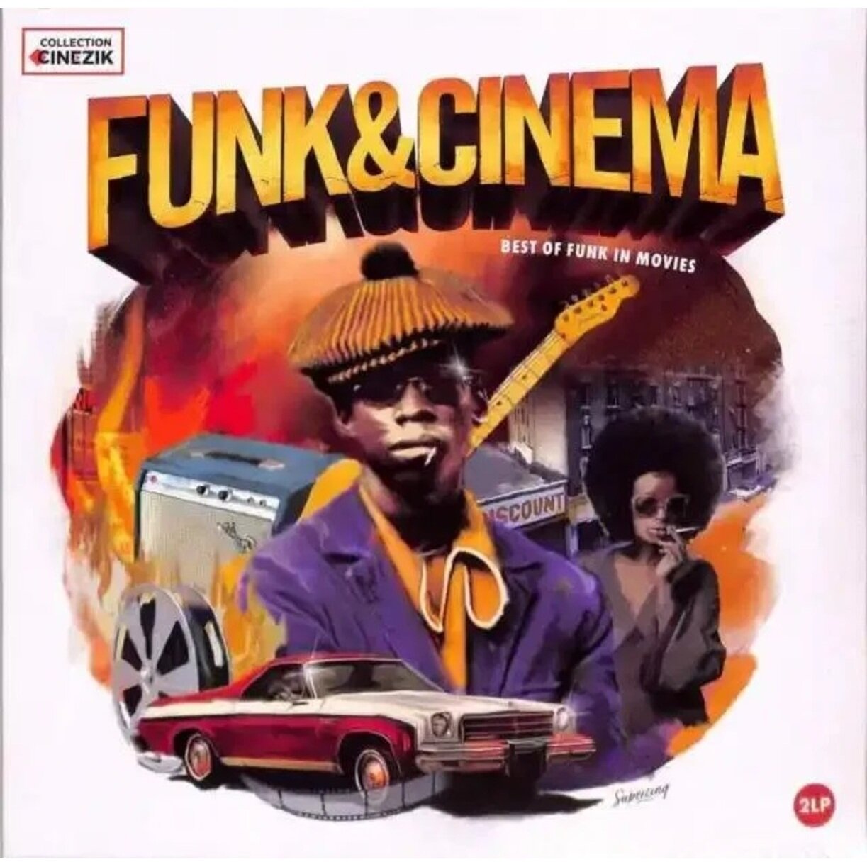 Виниловая пластинка Various Artists - Funk & Cinema 2 LP