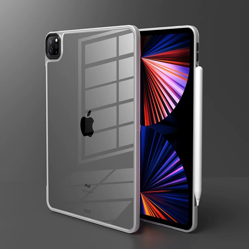 Чехол для iPad Air6/Air7 11-дюймовый, матовый белый - ударопрочный, тонкий дизайн для серии iPad Air