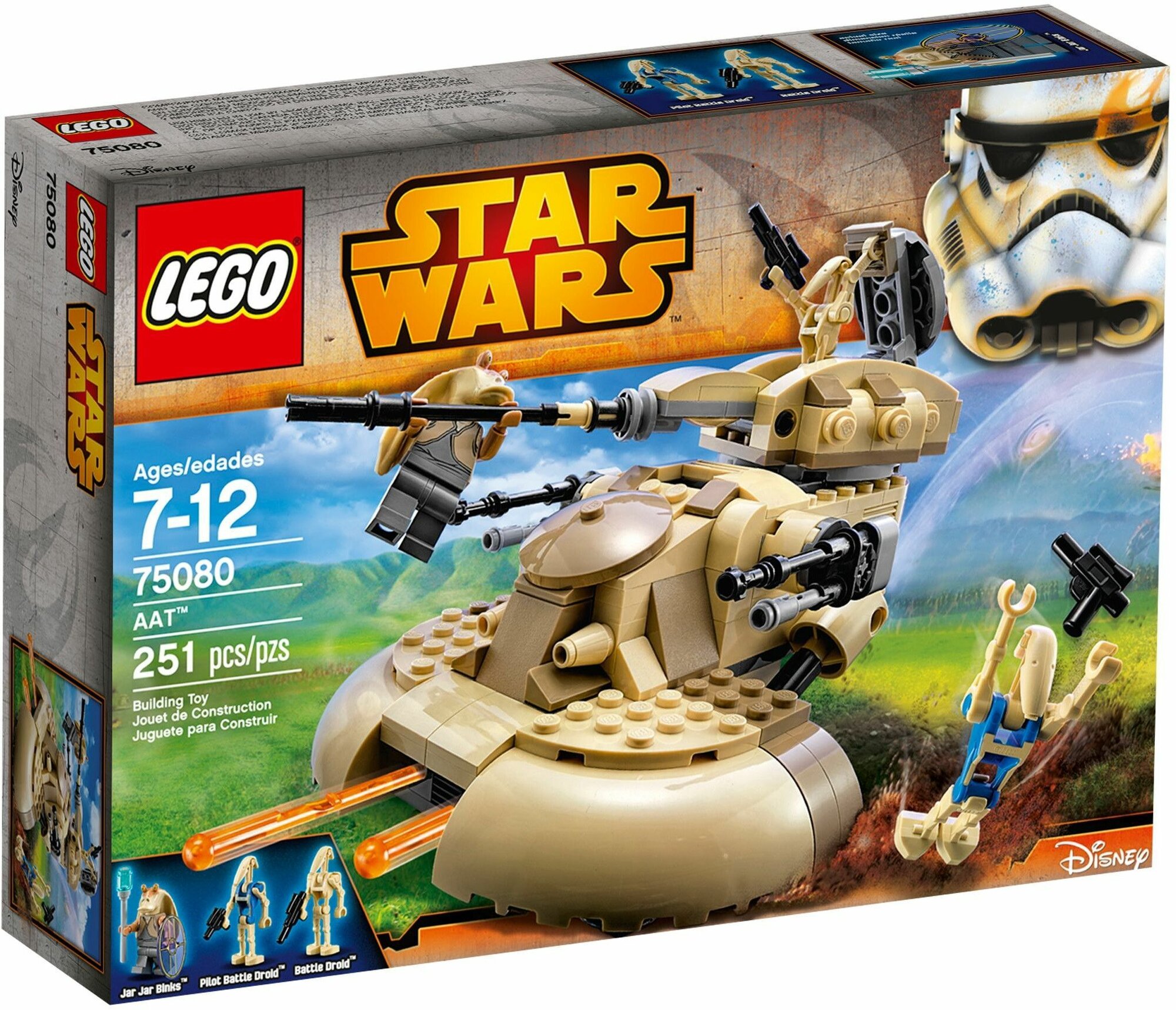 Конструктор LEGO Star Wars 75080 AAT
