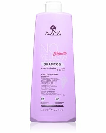 Шампунь alama professional no yellow blonde, 500 мл