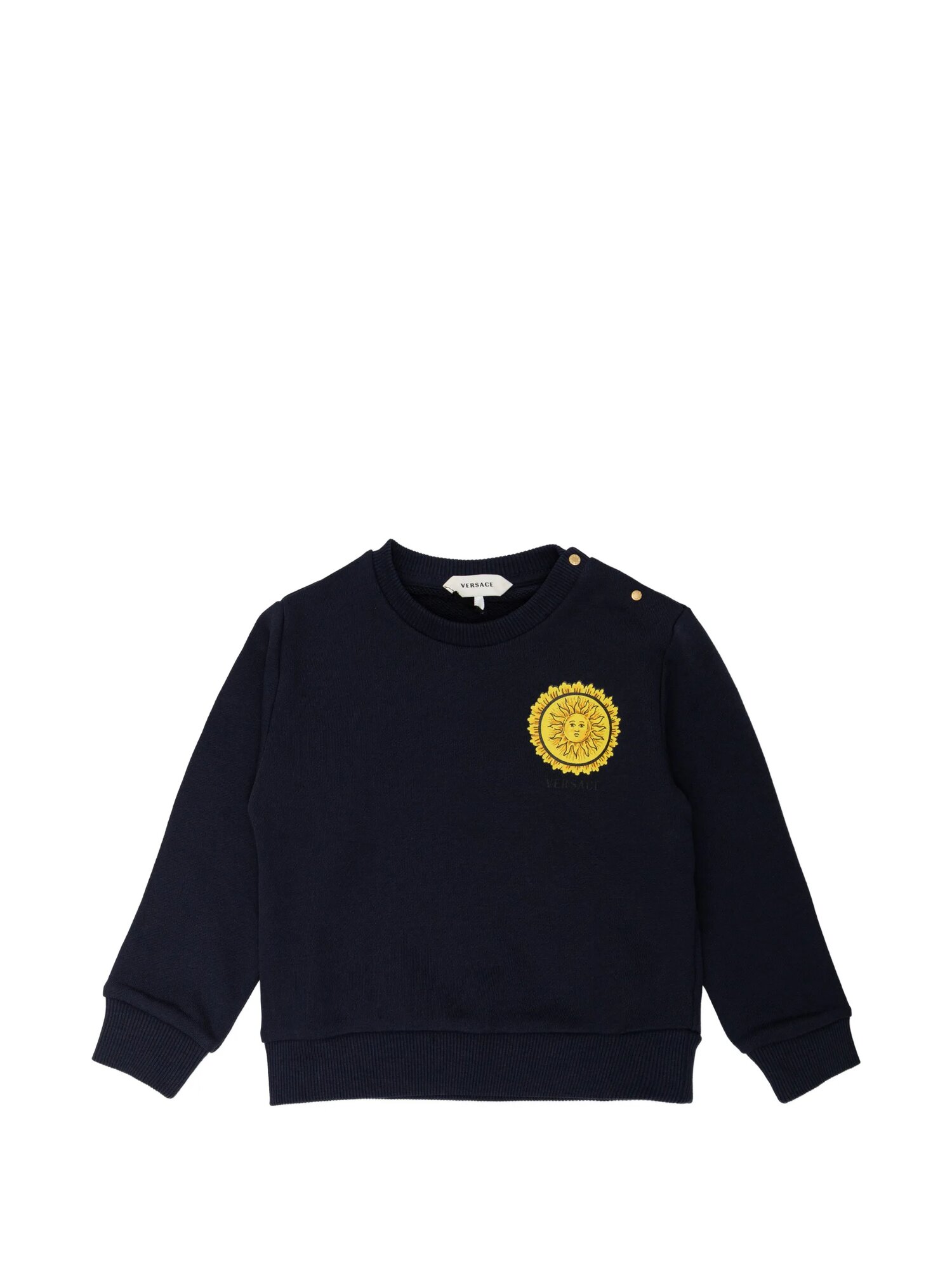 Толстовка Sun-print button-detail sweatshirt