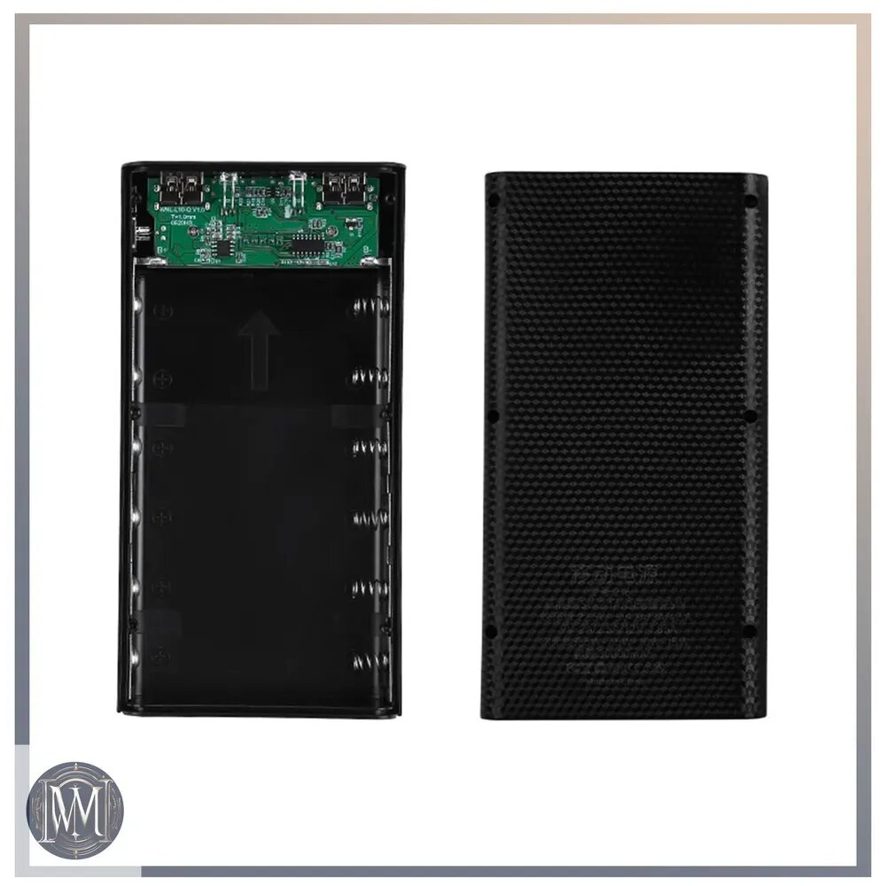 Портативный 5W 10W 22.5W быстрая зарядка QC3.0 PD съемный LCD 6x21700 аккумулятор для корпуса беспроводной зарядный бокс, - 10W