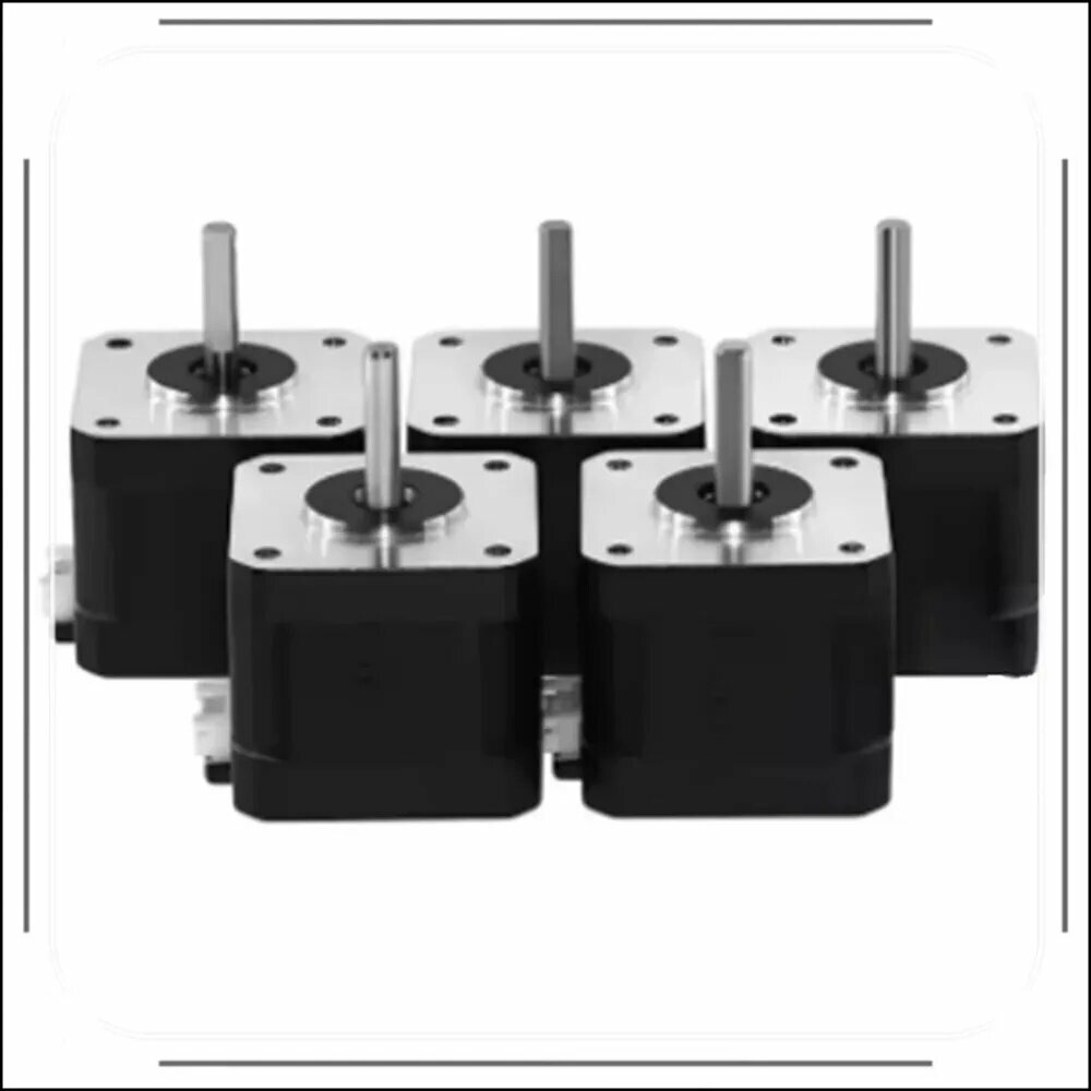 Эксклюзивный комплект из 5 шаговых двигателей Nema17 17HS4401S, 42BYGH на 1,5 А с 4 выводами