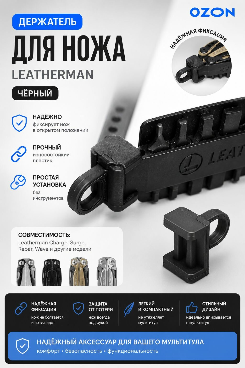 Крепеж для бит Leatherman