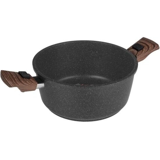 Кастрюля Panairo Induction 2 л. с крышкой и съемными ручками, индукция (PAN. BK-KAS-2-S2. wd-I)