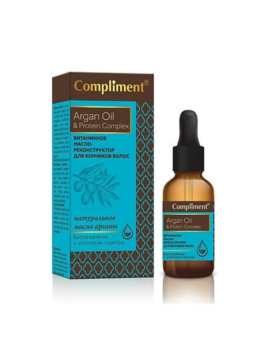 Масло-реконструктор Комплимент (Compliment) Argan Oil & Prot