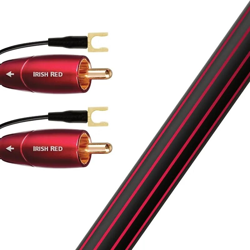 Кабель межблочный аудио AudioQuest Irish Red 12.0m PVC