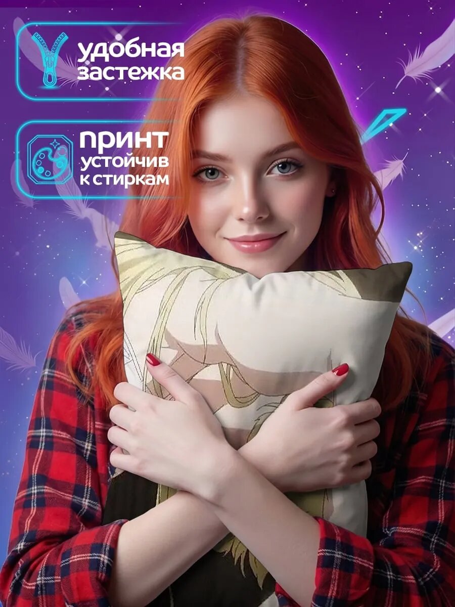 Подушка дакимакура Девушка пианистка — фото 1