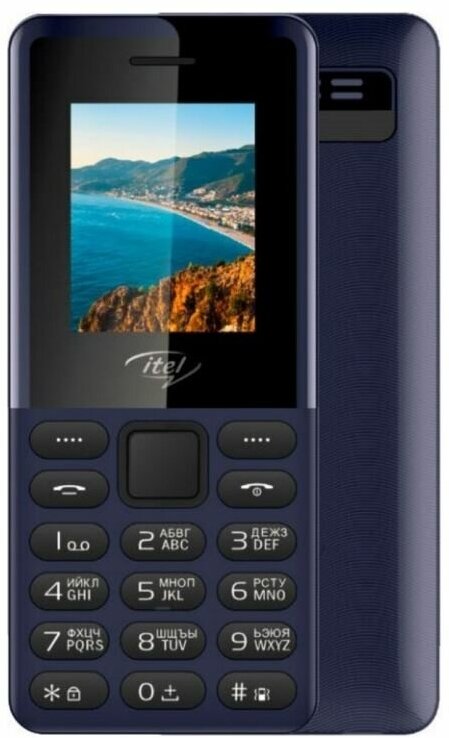 Мобильный телефон ITEL IT2163R Dark Blue