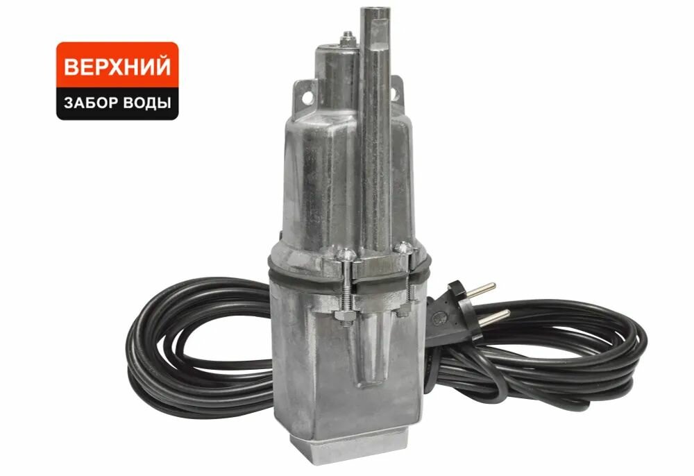 Насос вибрационный Парма-Техноприбор НВ-1/40 верх. забор (225Вт,7.2л/м, погр.3м, напор 40м, ф100мм) 3кг