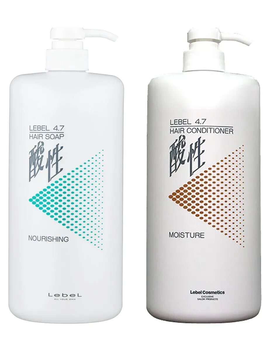 Lebel Набор для питания волос 4.7 Hair Duo 2 x 1200 мл