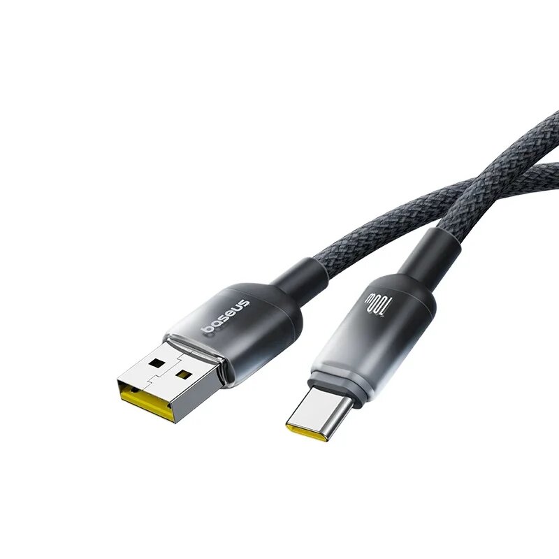Baseus кабель USB-C - USB, 1 м, черный