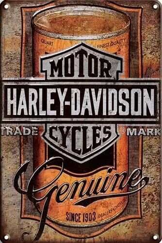 Harley Davidson, табличка металлическая, постер на стену табличка металлическая, постер на стену30x20cm