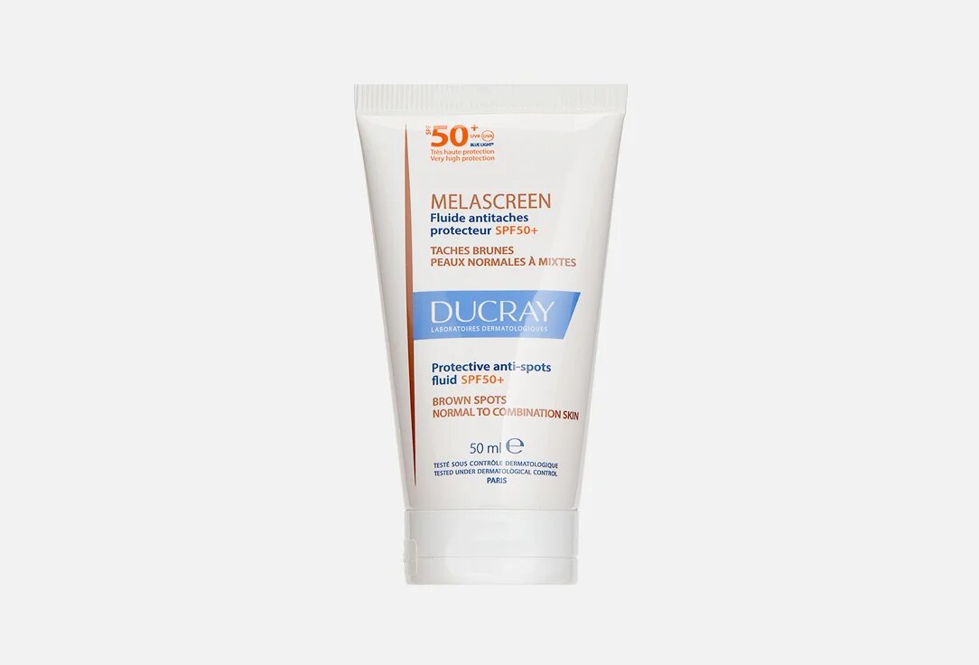 Ducray MELASCREEN Защитный флюид против пигментации SPF50+ 50мл