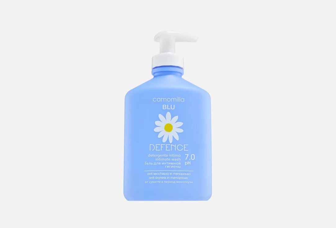 Camomilla Blu DEFENCE Гель для интимной гигиены от сухости и зуда 300мл