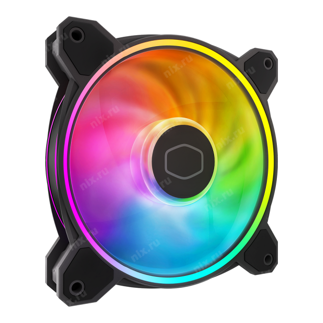 Cooler Master MF120 HALO2 (4пин, RGB, 120x120x25мм, 27дБ, 0-2050об/мин)