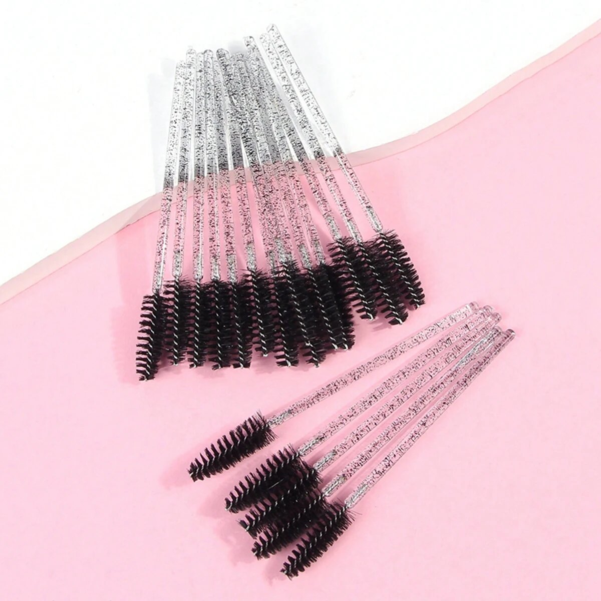 Набор из 10 шт. одноразовых щеточек для наращивания ресниц Black-10PCS