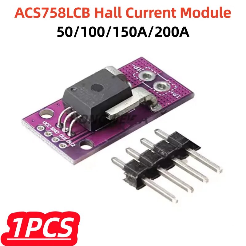 Модуль датчика тока ACS758, 150A