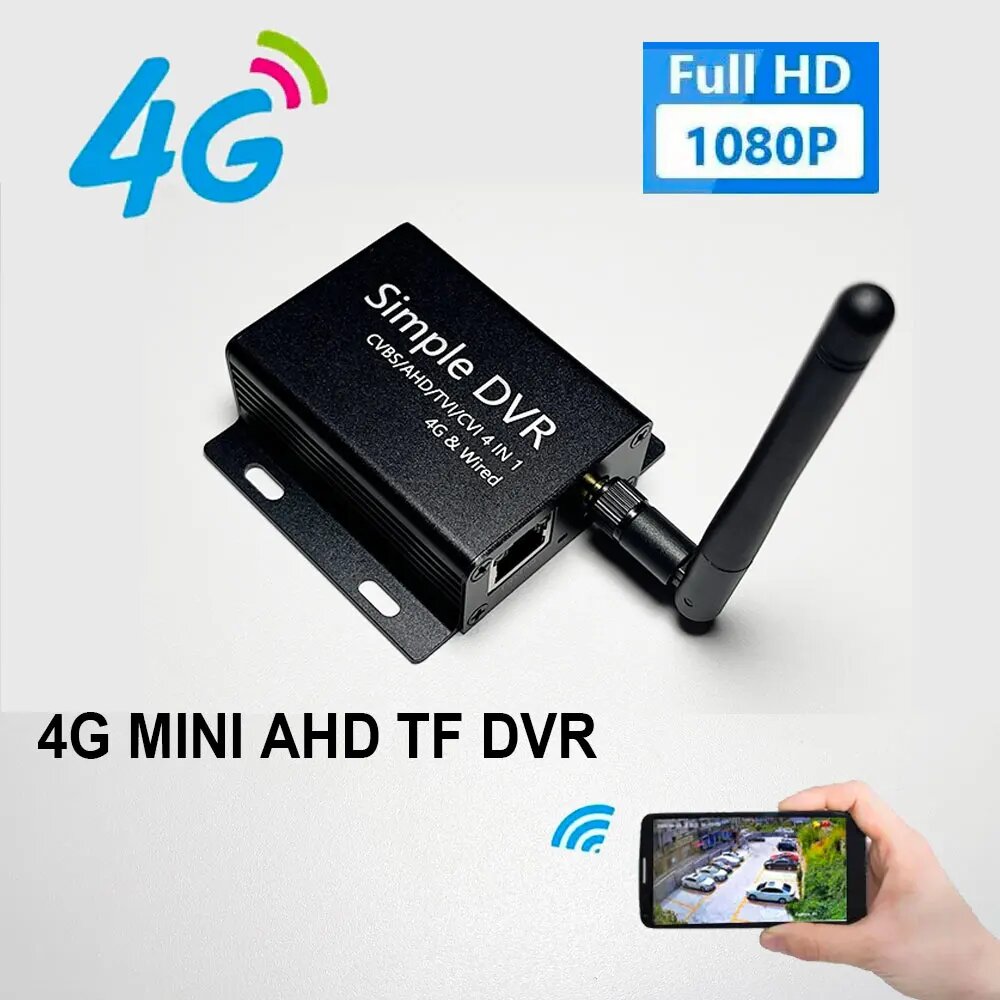 Anja Core 4G Беспроводной Мини DVR 1080P Not TF Card