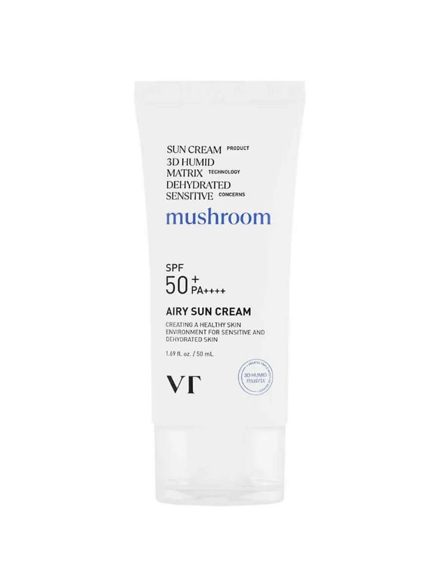VT Cosmetics Солнцезащитный крем Airy Sun Cream SPF50+ 50ml