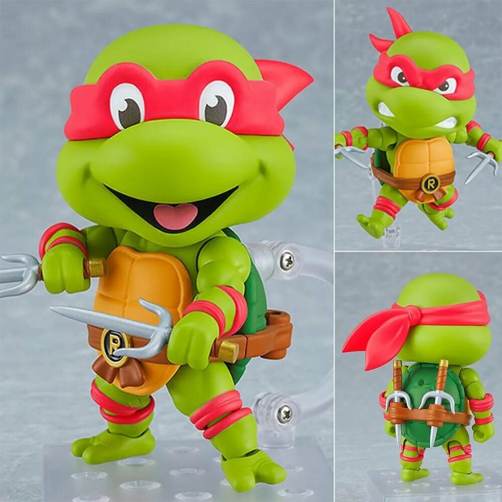 Фигурка Черепашки Ниндзя Рафаэль / Teenage Mutant Ninja Turtles Raphael Подарки для болельщиков (10 см) 1986