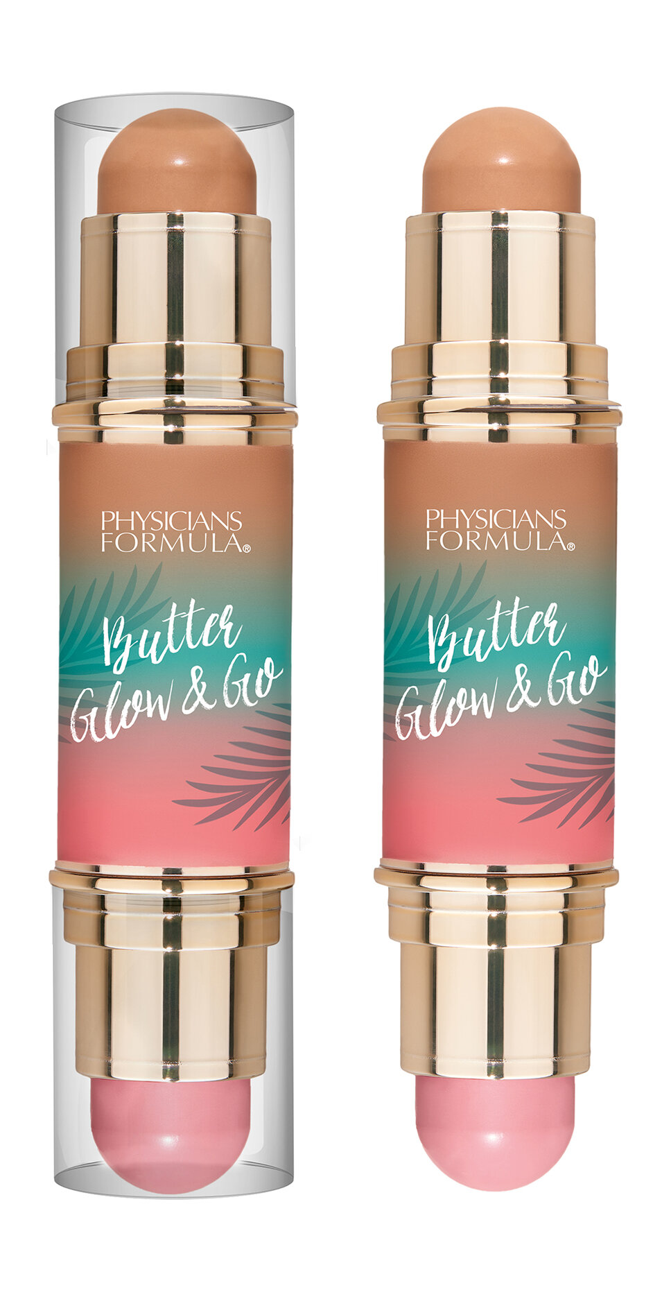 PHYSICIANS FORMULA Мультистик для лица и губ Murumuru Butter Glow & Go, 10 г, Розовый Пляж