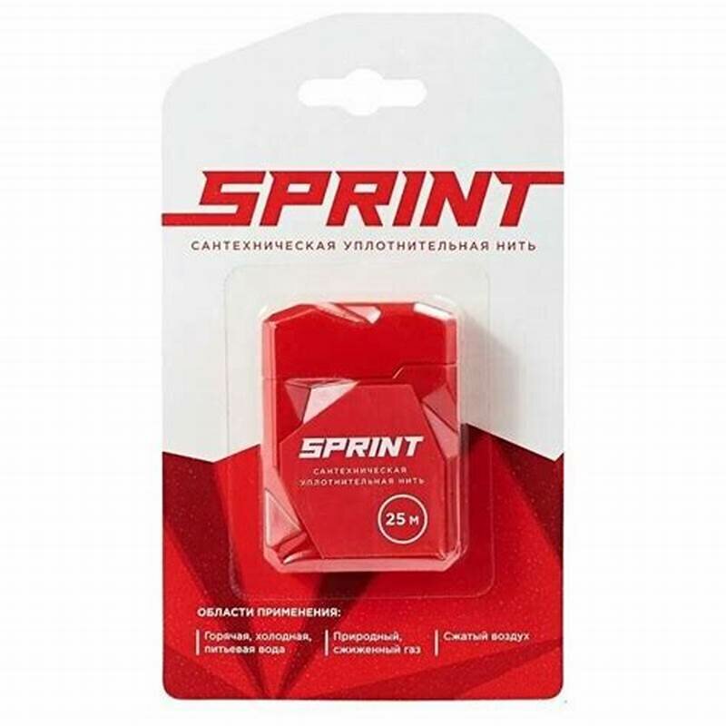 Уплотнительная нить Sprint, 25 м, бокс