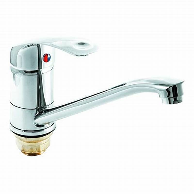 СТК-630 MODERN. Смеситель для кухни, шаровой Ø 40, на гайке, хирургический, SB35
