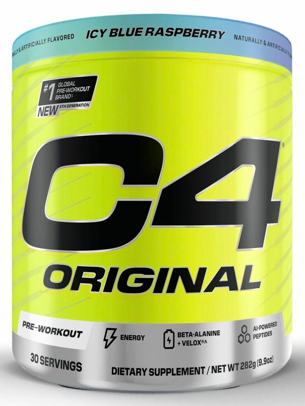 Предтренировочный комплекс Целлюкор С4 282 гр Ледяная ежевика Cellucor C4 30 порций