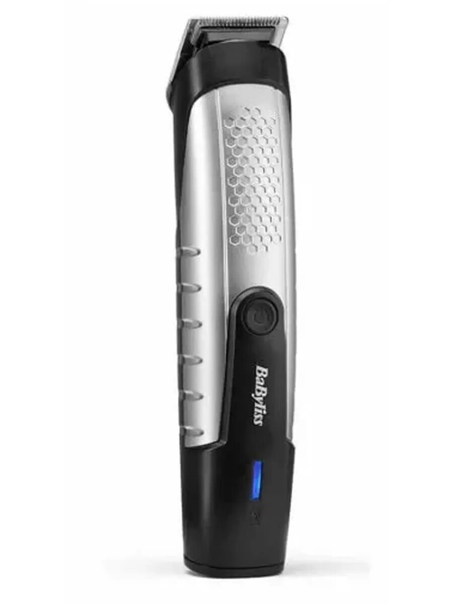 Триммер BaByliss Lithium Power T812E, для бороды и усов, нержавеющая сталь, Li-Ion аккумулятор — фото 1
