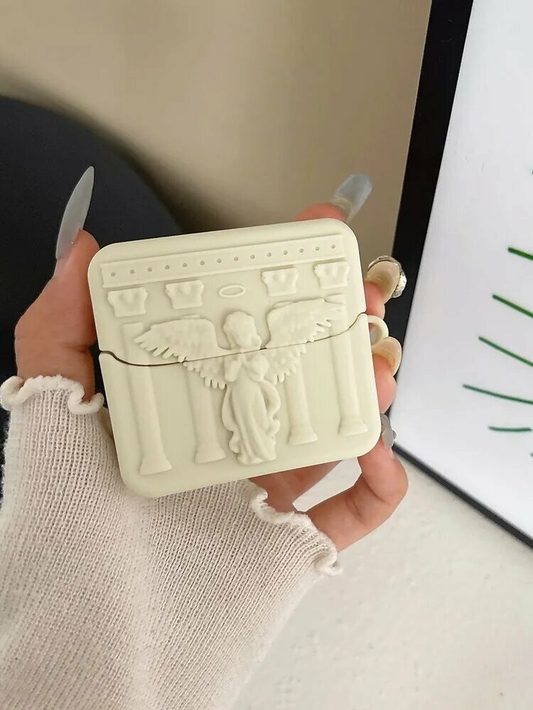 Galaxy Buds3 Pro Чехол для наушников Samsung Buds3 / Buds3 FE с карабином, angel