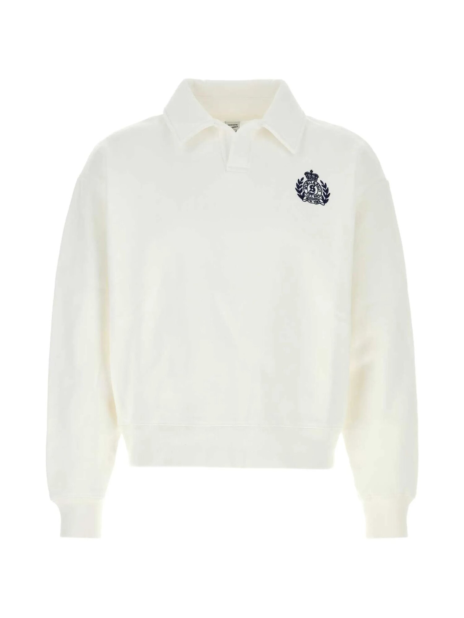 Рубашка Logo-embroidered cotton polo shirt