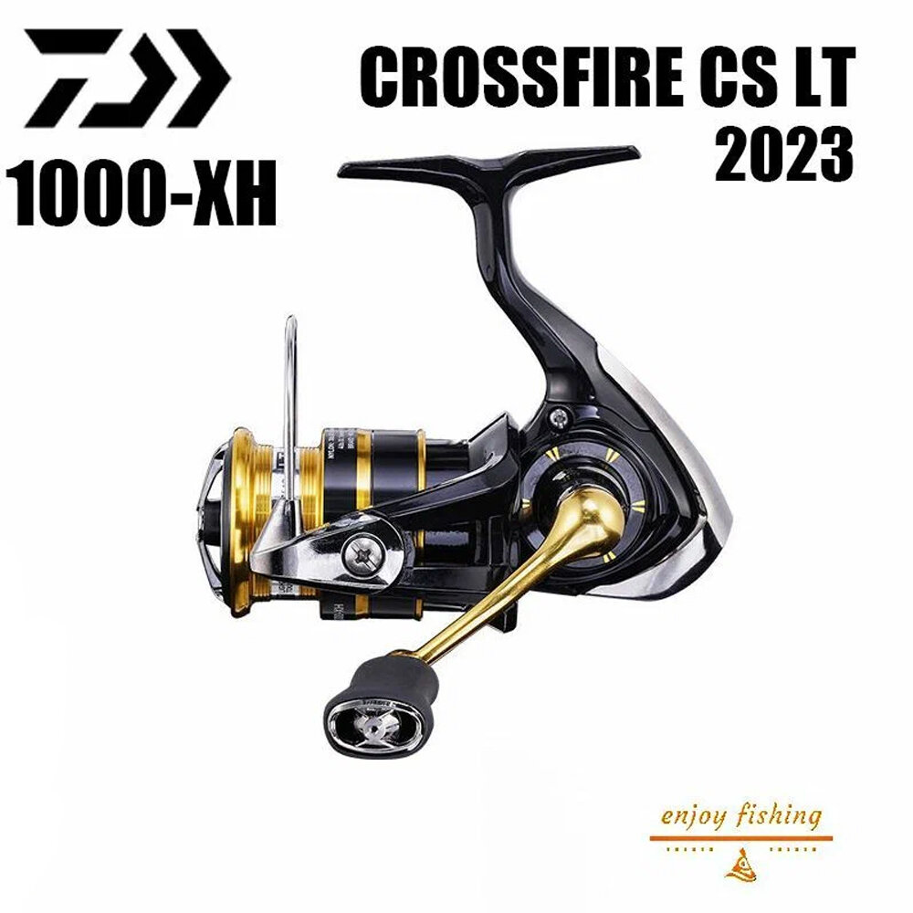 DAIWA 2023 CROSSFIRE CS LT 1000-XH Спининговая катушка рыболовная снасть рыболовная детальг