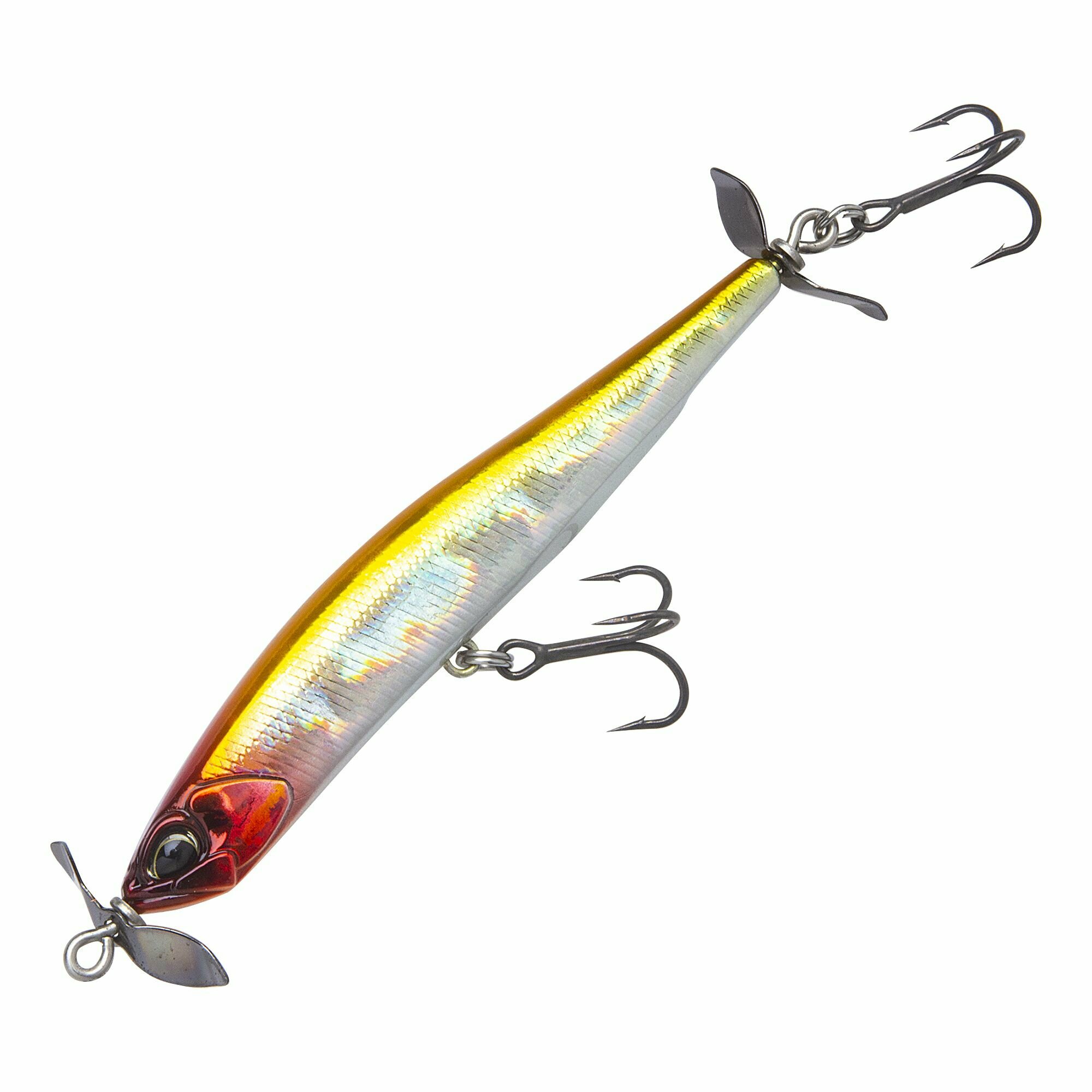 Воблер DUO Realis Spinbait 80 #ADA3033 Prism Clown, тонущий, 10,5 г.