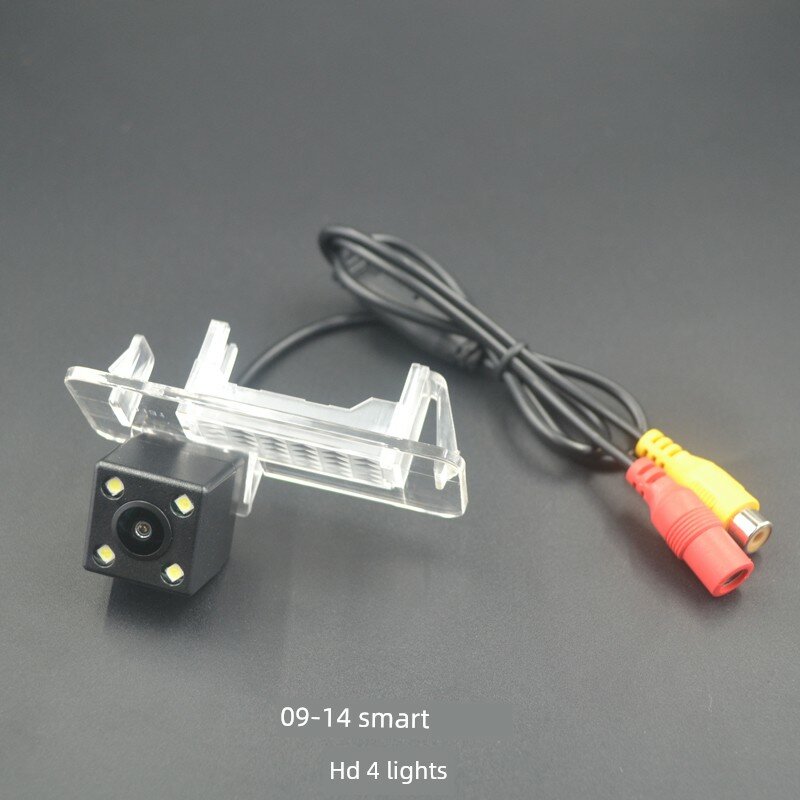 Задняя камера для автомобиля Mercedes Smart 2009-2014, 1080P HD CCD с 4 световыми лампами и ночным видением, базовая