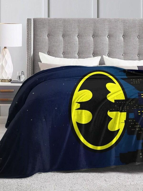 Плед ДиСи Пледы Бэтмен DC Comics от Batman (Цвет товара: бэтмен 8; Ширина: 100 см; Длина: 125 см; Размерность: 1-спальное)
