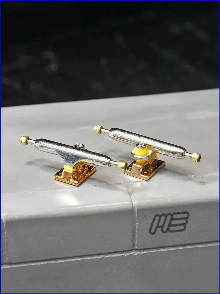 Траки для фингерборда MSS Pro 2.0 inverted 34 мм silver/gold-