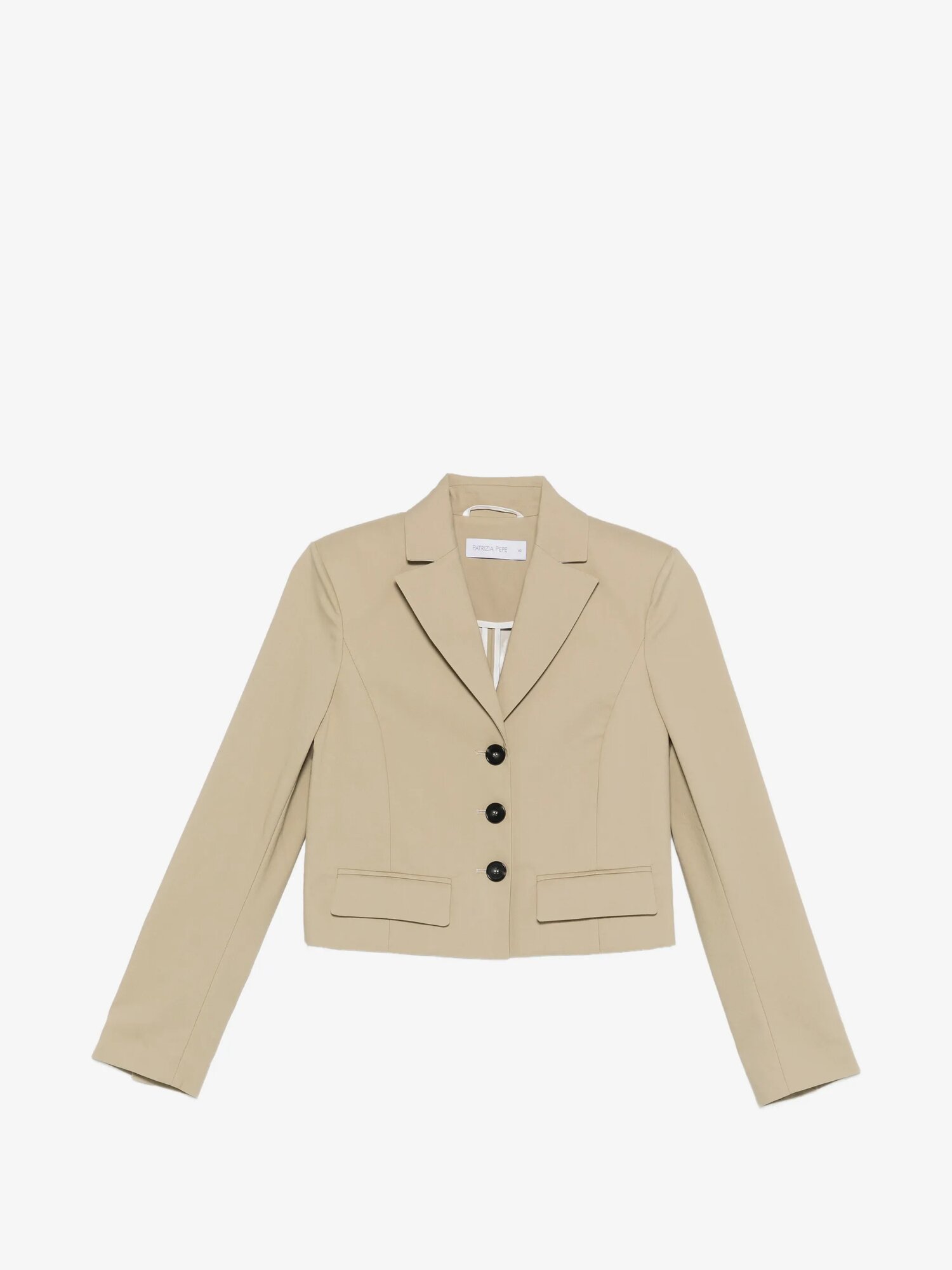 Пиджак Cropped buttoned blazer